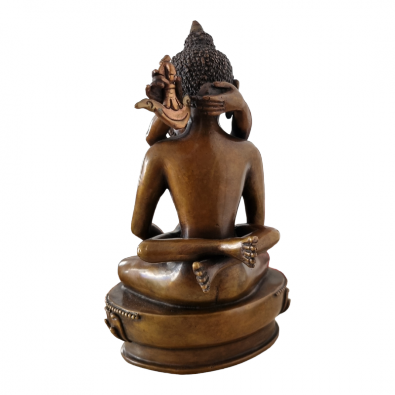 Statue bouddhiste Samantabhadra Bouddha Primordial, bouddha historique ...